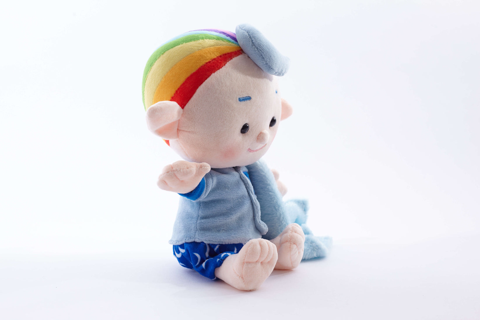 Baba Blue Bedtime Blankie Plush Toy – Cloudbabies